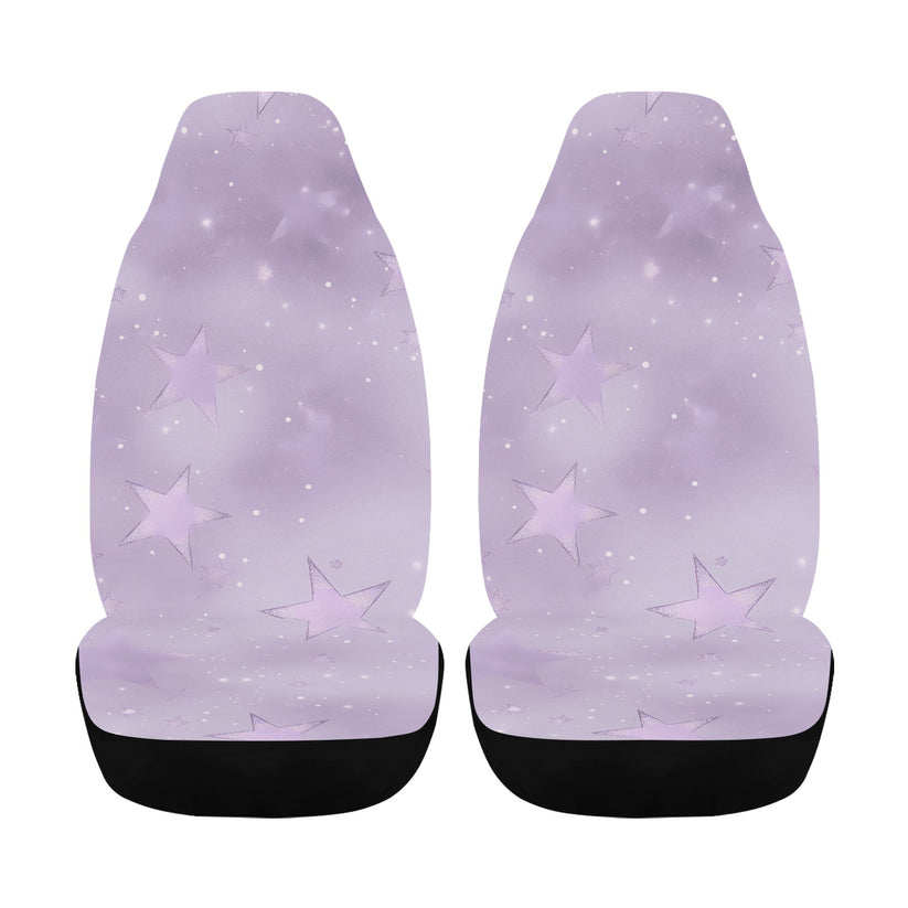 Lavender Stardust - Soft Purple Galaxy Aesthetic Car Seat Cover Airbag ...